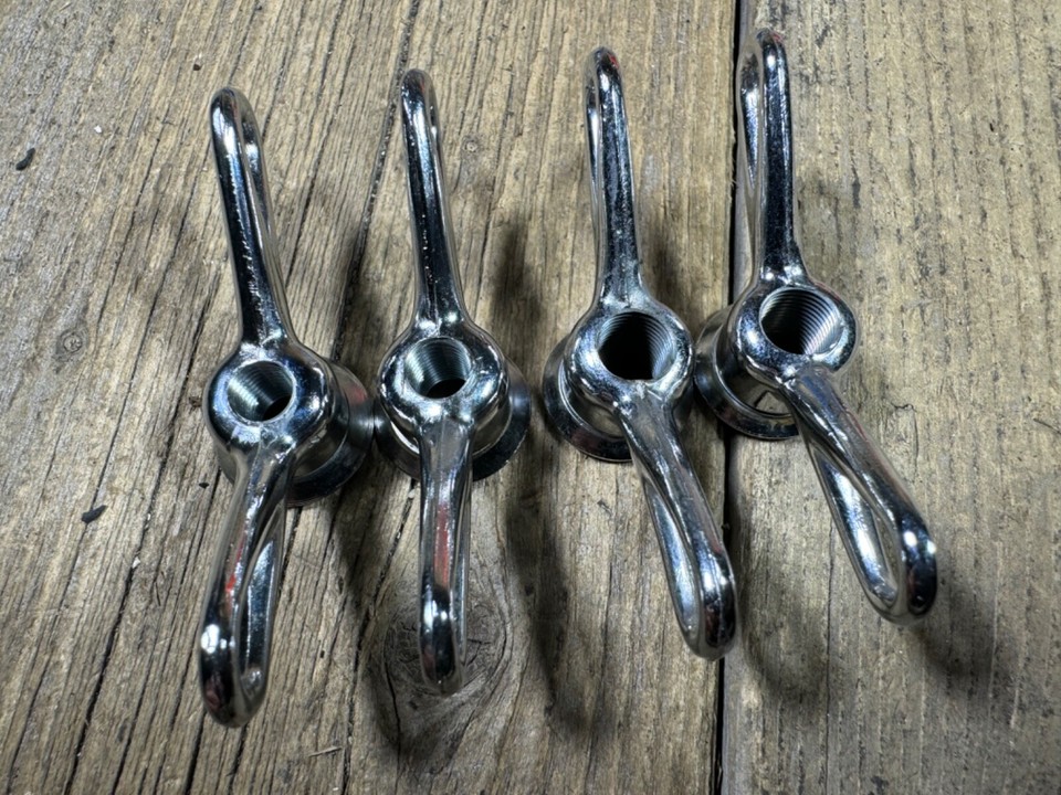 Bicycle Hub Wing Nut 3/8 & 5/16 NOS Wheel Hub Wing Nuts Wingnut Vintage ...