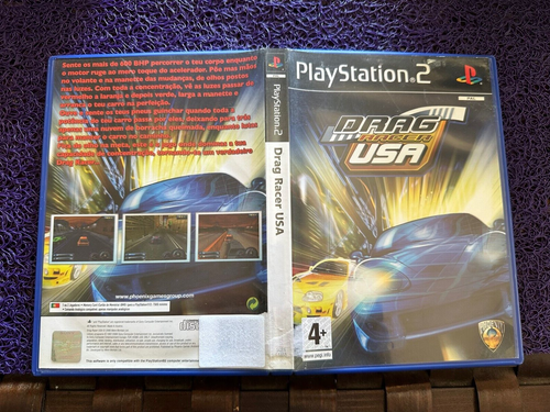 Drag Racer USA Sony Playstation 2 PS2 PAL Exclusive English CIB Phoenix ...