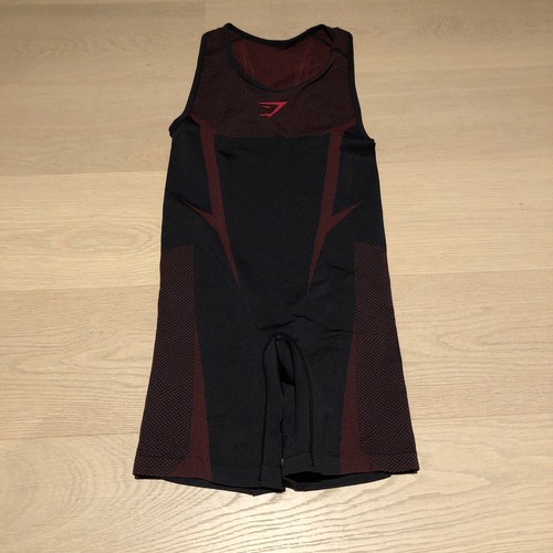 Gymshark Onyx v5 Singlet - Small - Red/Black - New | eBay