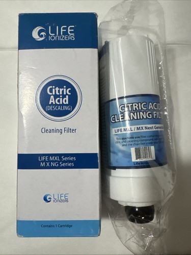 New -Life Ionizers Citric Acid Cleaning/Scaling Filter MXL Series, M X ...