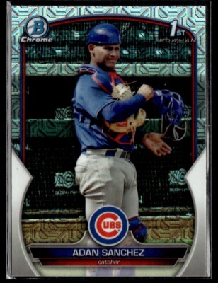 2023 Bowman Chrome Prospects Mojo Adan Sanchez Chicago Cubs #BCP-219 | eBay