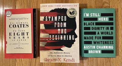 Lot of 3 RACE RELATIONS books, African American issues Kendi Coates ...