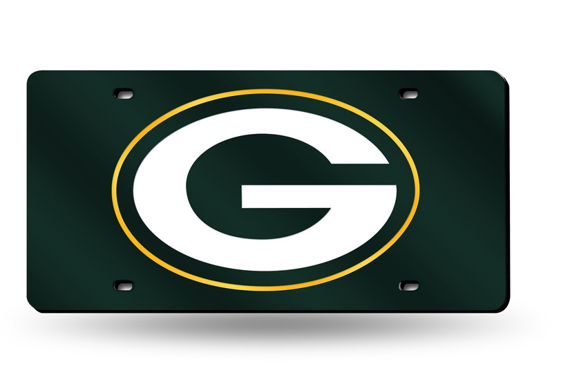 Greenbay Packers Custom Mirror License Plate - Auto Tag - Vanity Plate ...