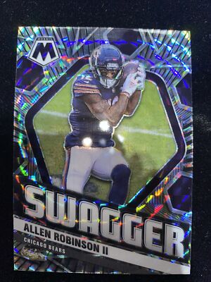 2021 Allen Robinson Mosaic Swagger Silver Mosaic Prizm #SWAG11 Bears | eBay