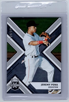 Jeremy Pena 2018 Panini Elite Extra Edition #/999 RC #143 Baseball ...