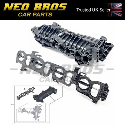 OEQ Intake Inlet Manifold & Swirl Flaps BMW 1 2 3 4 5 X Series N47 ...