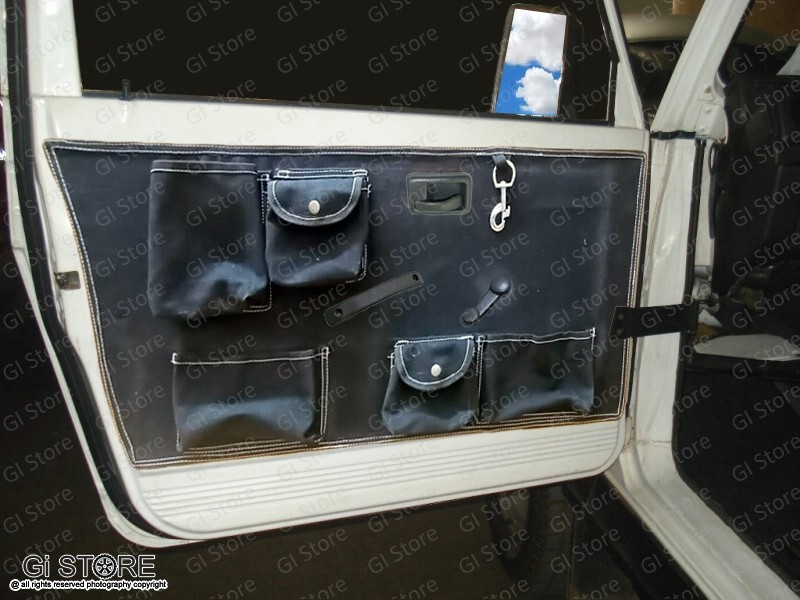 Custom Suzuki Samurai SJ410 SJ413 Door Panel Top Qlty Black Canvas +All ...