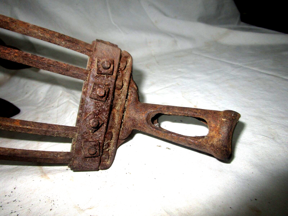 Antique vintage 4 tine garden weeding cultivating hand tool | eBay