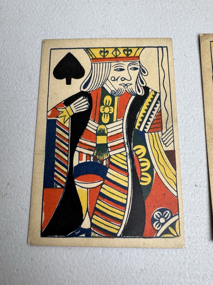 1860 SAMUEL HART PLAYING CARD OLD WEST CIVIL WAR US King And Queen ...