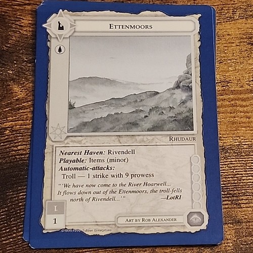 LOTR Middle-earth CCG 1995/1996 Ettenmoors | eBay