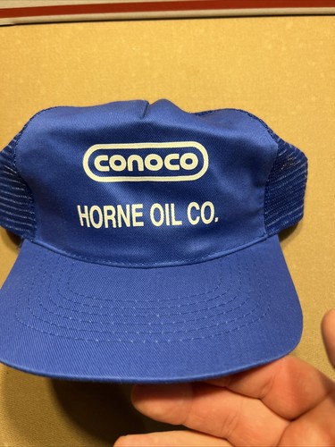 Vintage Conoco Snapback Trucker Hat Mesh Gas Oil Advertising | eBay