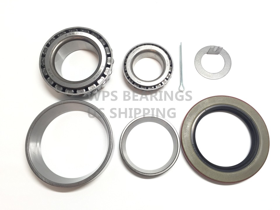 Trailer Hub Wheel Bearing Kit 25580 LM67048 Seal 2.250'' for 5200-6000 ...