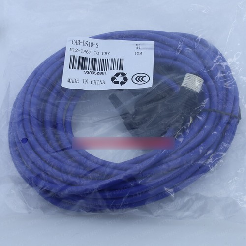 1PCS New CAB-DS10-S FOR Datalogic 17 Pin Ethernet Cable M12-IP67 To CBX ...