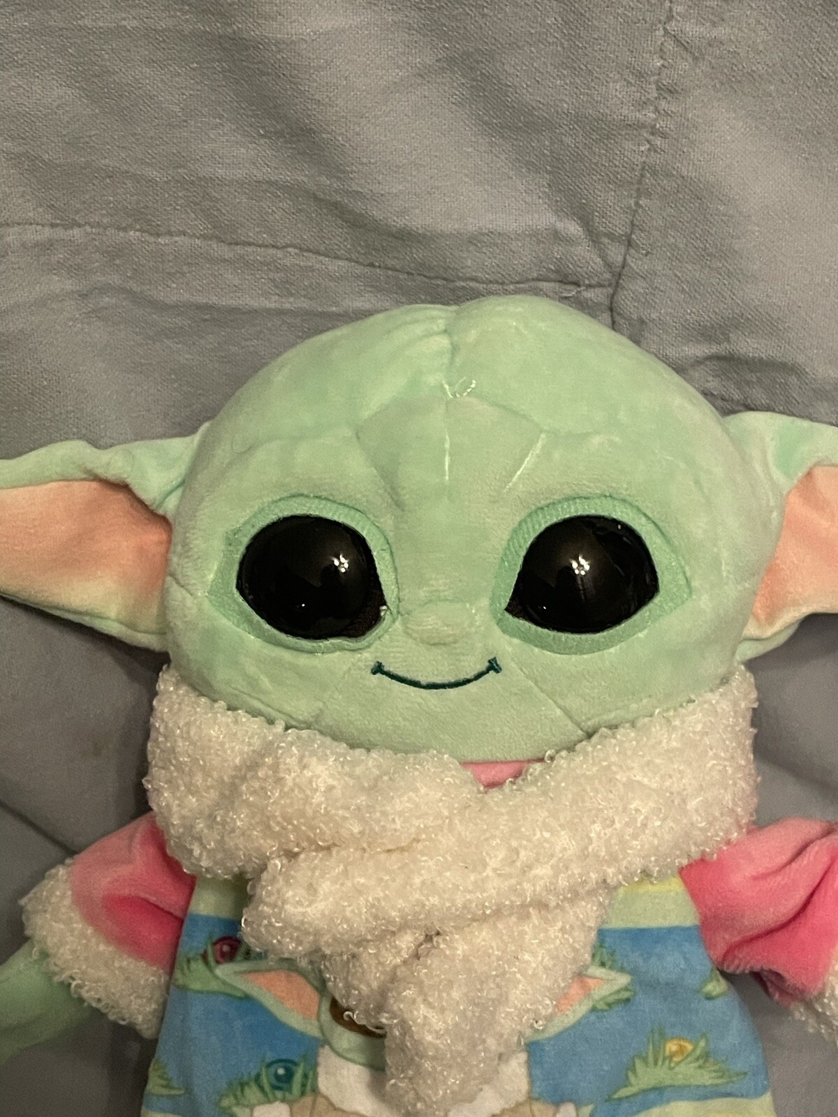 NEW Disney Star Wars The Mandalorian Grogu Easter Plush 9" Baby Yoda ...