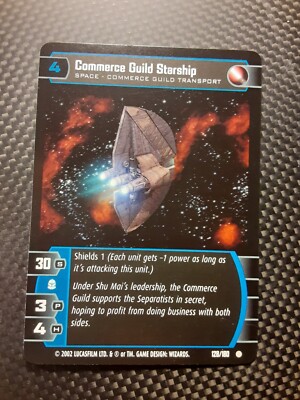 WOTC Star Wars TCG UNPLAYED Attack Clones MINT # 128/180 COMMERCE GUILD ...