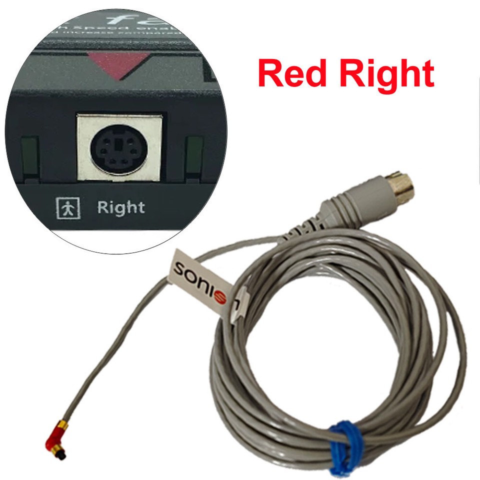 Blue/Red Hearing Aid CS44 Programming Cable for Siemens AudioService GN Resound | eBay