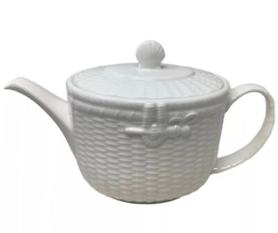 Wedgwood Nantucket Basket Teapot | eBay