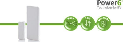 Visonic Power-G Vanishing Slimline Door Window Sensor MC-302E + MAGNET ...