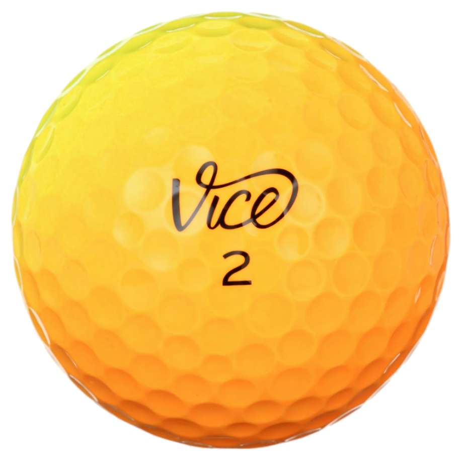 Vice Golf Limited Edition Pro Plus Golf Balls|Shade Yellow Orange | eBay