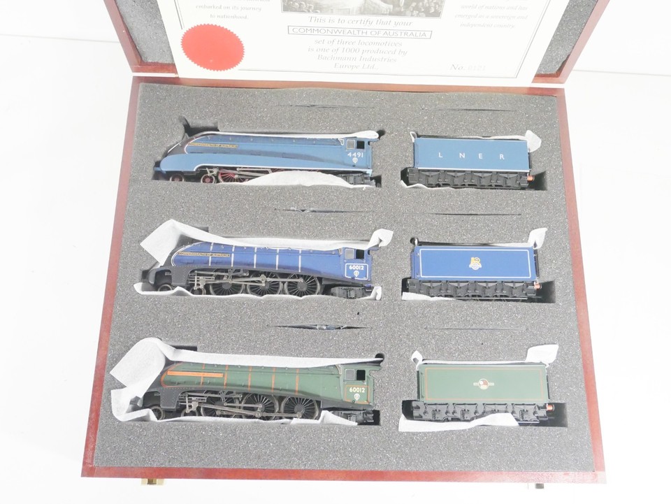 Bachmann OO Gauge Steam Locomotive A4 Commonwealth of Australia Ltd ...