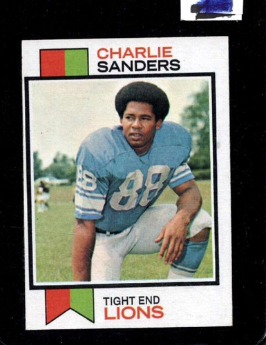 1973 TOPPS #395 CHARLIE SANDERS EX LIONS HOF *X57057 | eBay