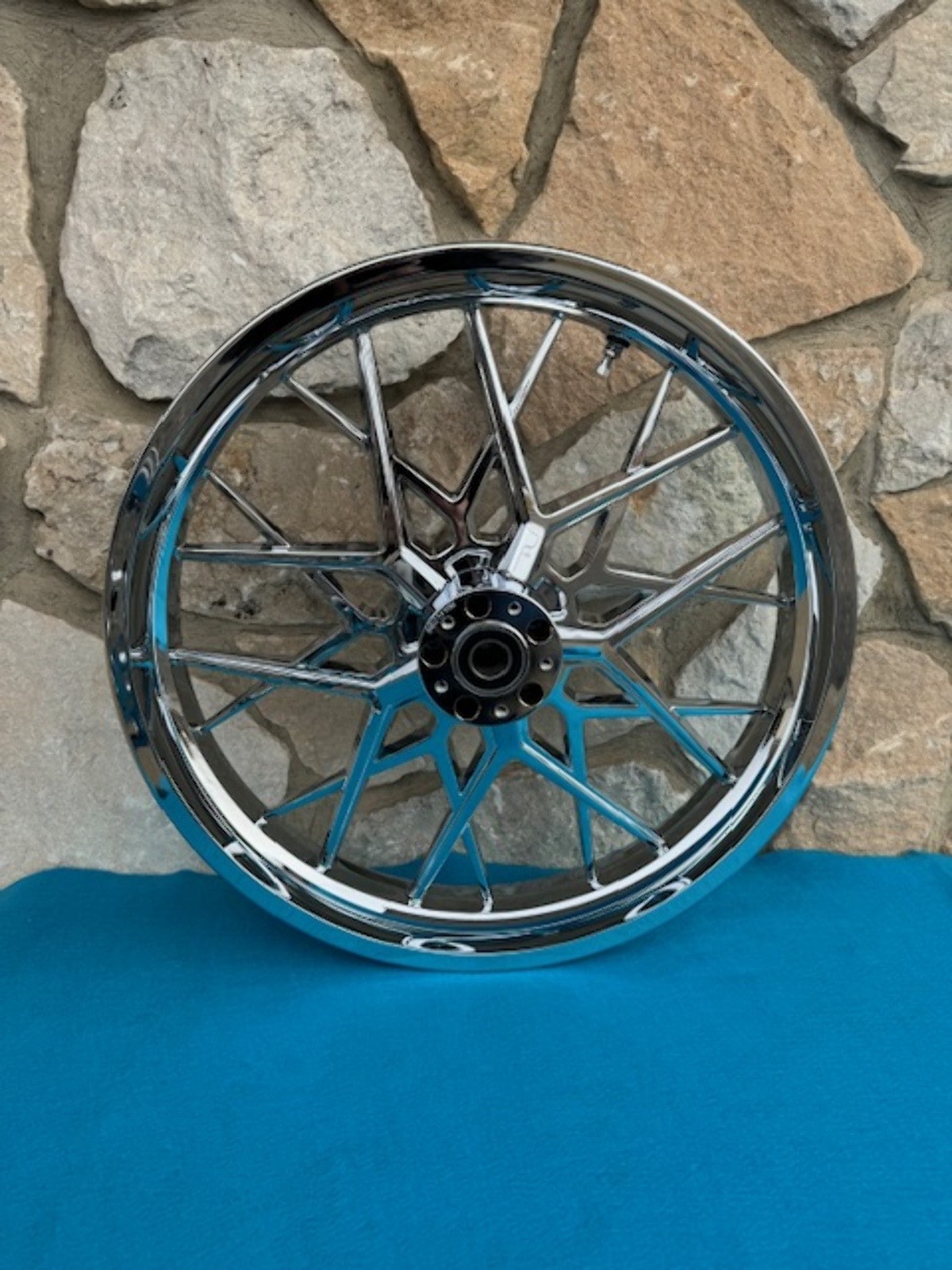 21X3.5 RAZOR PRODIGY DUAL DISC 21 FRONT WHEEL FOR HARLEY TOURING ...