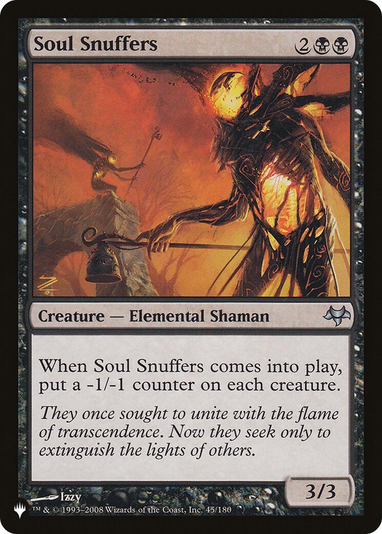 Soul Snuffers The List Reprints Regular for sale online | eBay