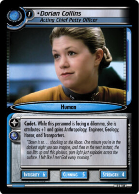 Star Trek 2E: Dorian Collins, Acting Chief Petty Officer [Ungraded ...