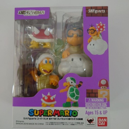 S.H.Figuarts Super Mario Playset E Jugemu Hammer Bros. Bandai Japan ...