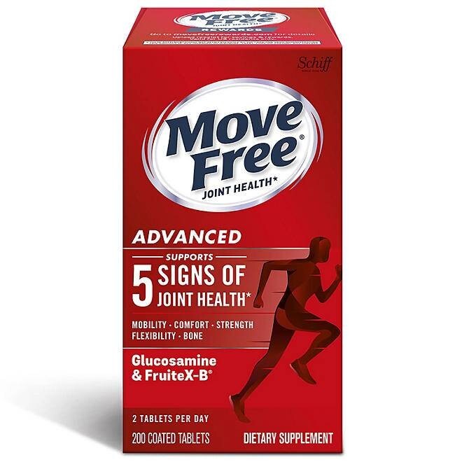 Move Free Advanced, Joint Flexibility Health Support Dietary Supplement ...