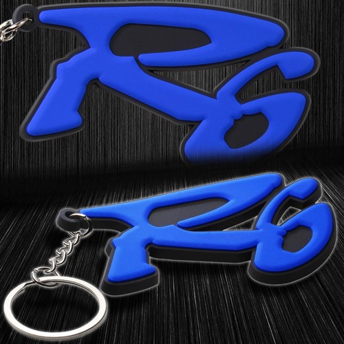3D Soft ABS Rubber Keychain Key Chain Fob Ring Logo Yamaha YZF-R6/R6S ...