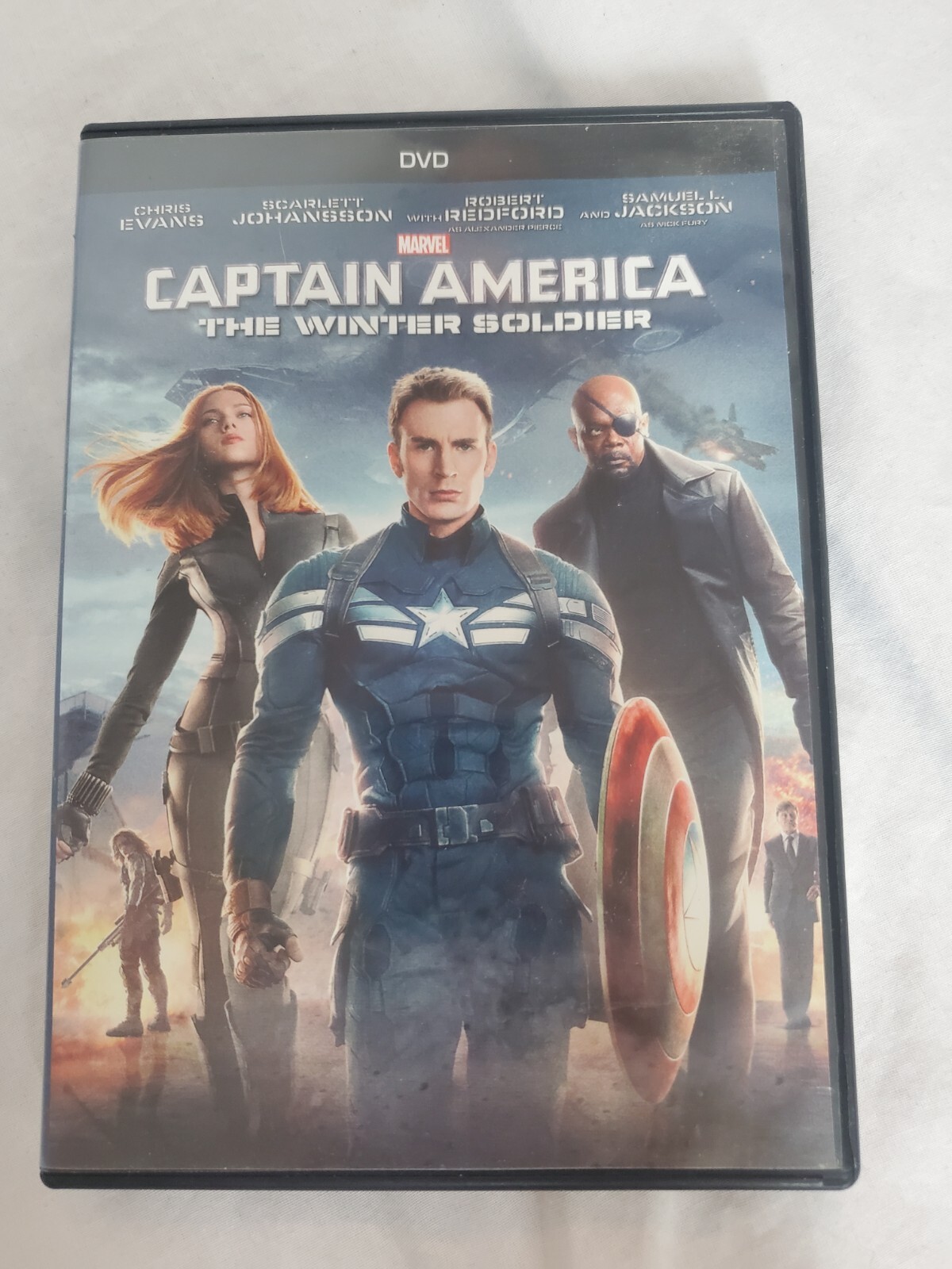 Captain America Winter Soldier Dvd Cover