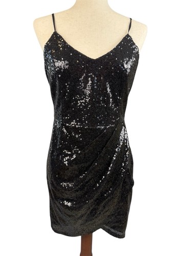 Lulus Mini Dress Womens LRG Black LBD Forever Your Girl Cocktail prom ...