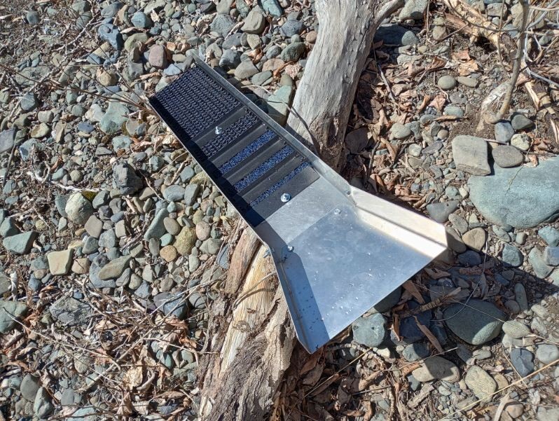 Montana Prospector M-377F 3 Stage Gold Sluice Box 37" Free Miners Moss ...