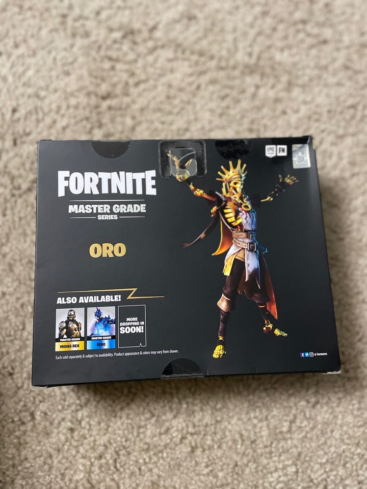 NEW 2022 Fortnite Master Grade Series 01 ORO #197 FNT1070 Jazwares 4 ...