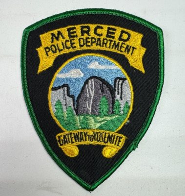 Merced Police California CA Gateway to Yosemite Patch | eBay