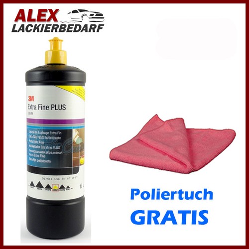 3M 80349 Perfect-it Schleifpaste Extra Fine PLUS GELB 1L + 1 ...