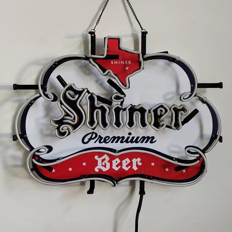 Shiner Beer Neon Bar Signs For Home Bar Pub Store Party Home Room Decor ...