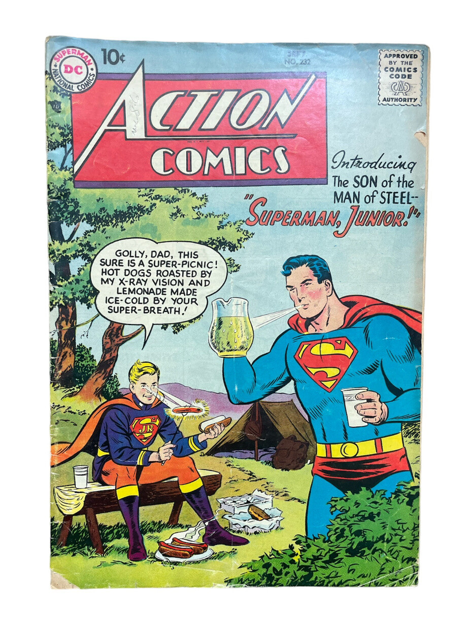 The story of Superman Junior #232 1957, 6/10 Comic | eBay