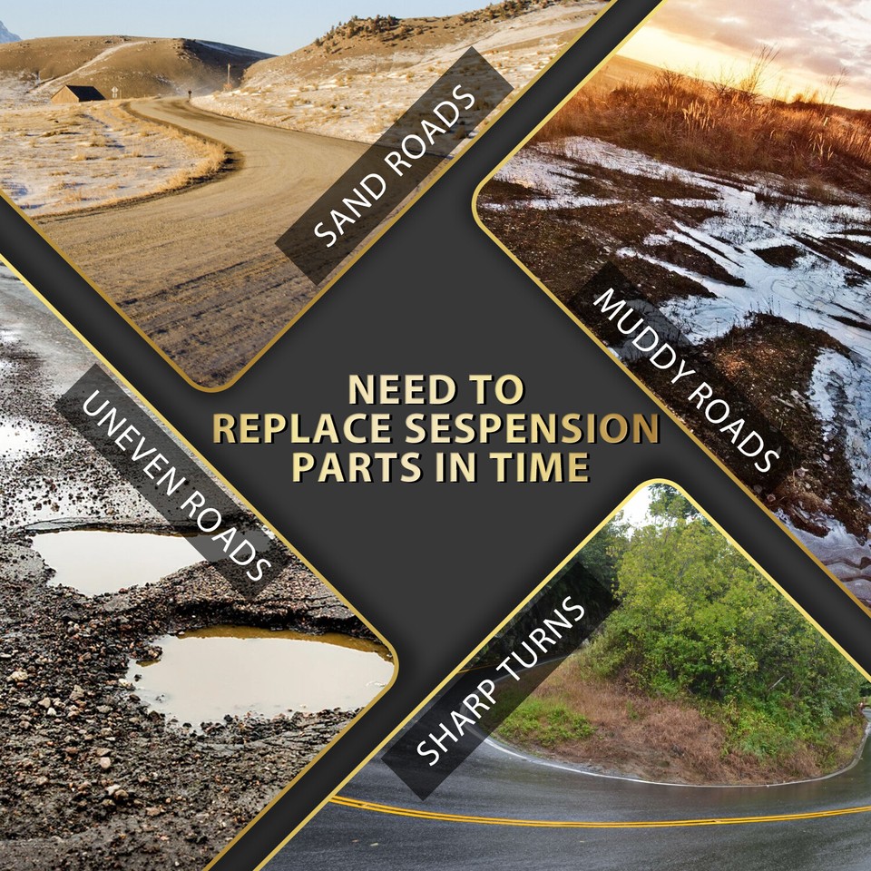 K750554 2Pcs Front Sway Bar End Link for Volvo Ford Escape Mazda 3 ＆ 3 ...