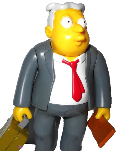 The SIMPSONS world of springfield 2003 LARRY BURNS series 11 Complete ...