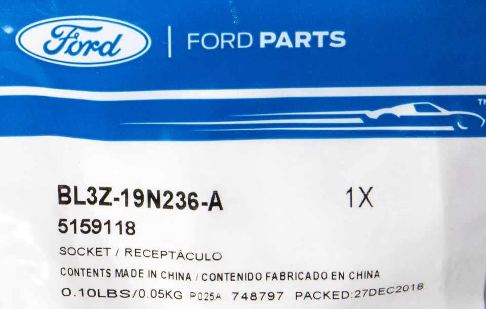 12v Auxiliary Power Point Outlet Socket for Ford Lincoln Mercury ...