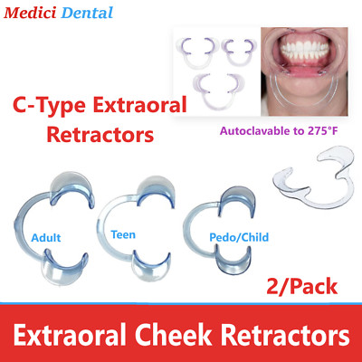 Extraoral Cheek Retractors Handfree Reusable Autoclavable, Adult Child ...