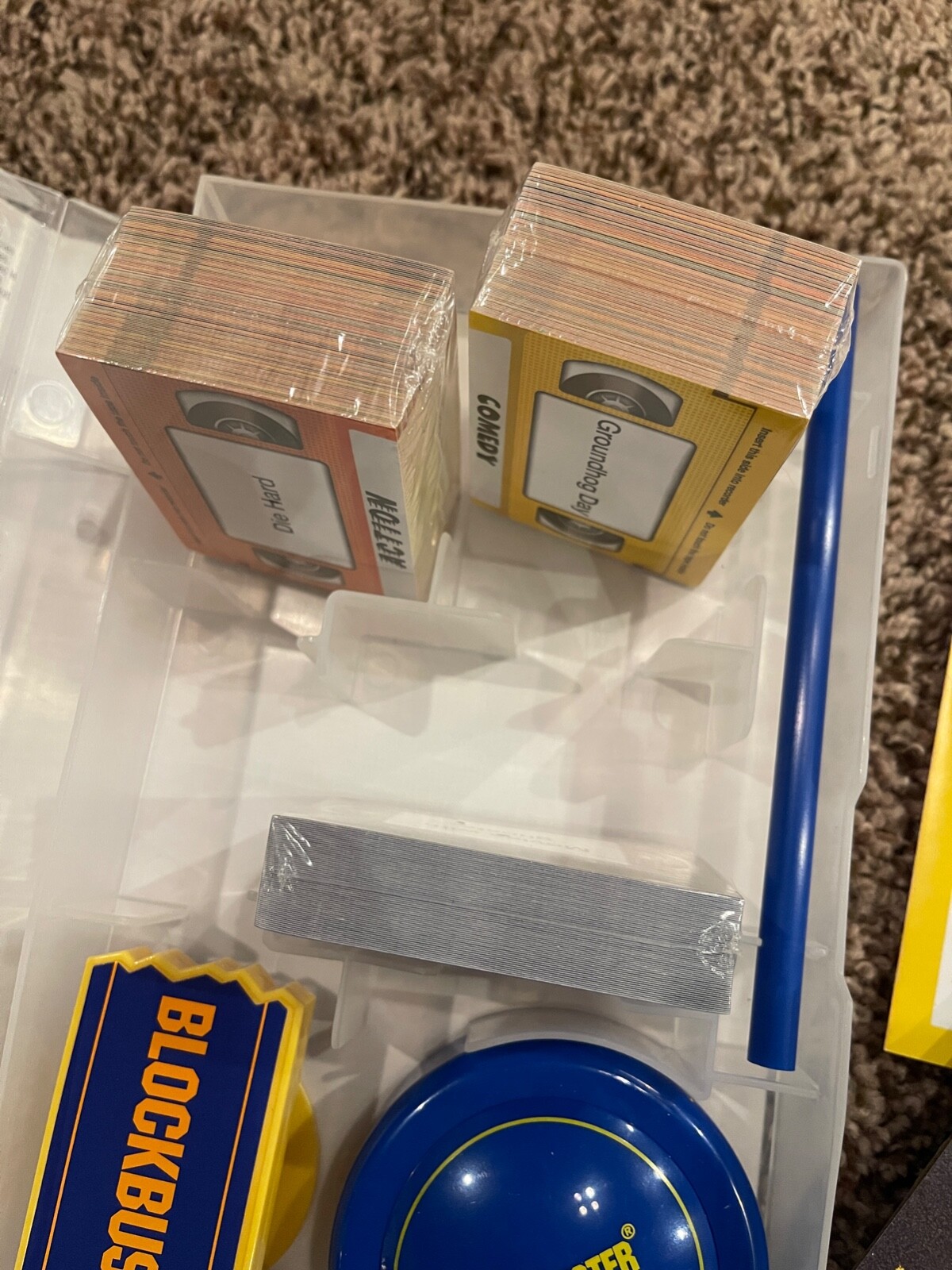 NEW Blockbuster Party Game Movie Trivia Board Game Night, VHS Case | eBay