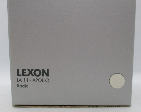 RARE New Old Stock Lexon White Apollo FM Radio LA 11 from the 1990s H ...