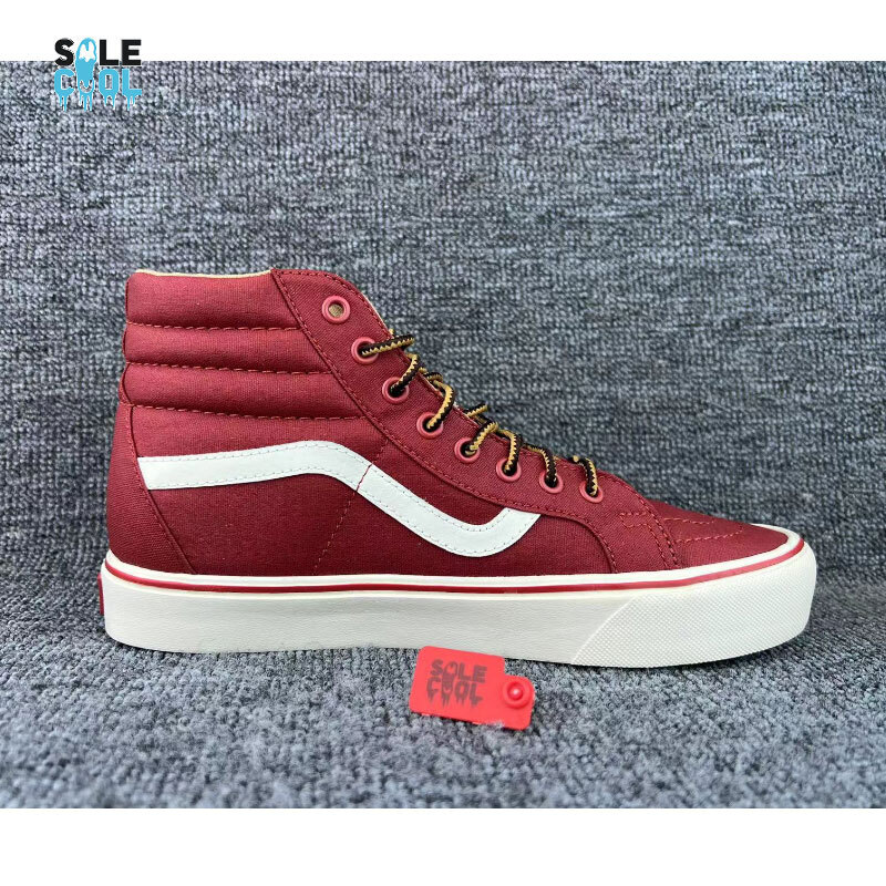 VANS Sk8-Hi Mid True RED Shoes Sneakers 721494 | eBay