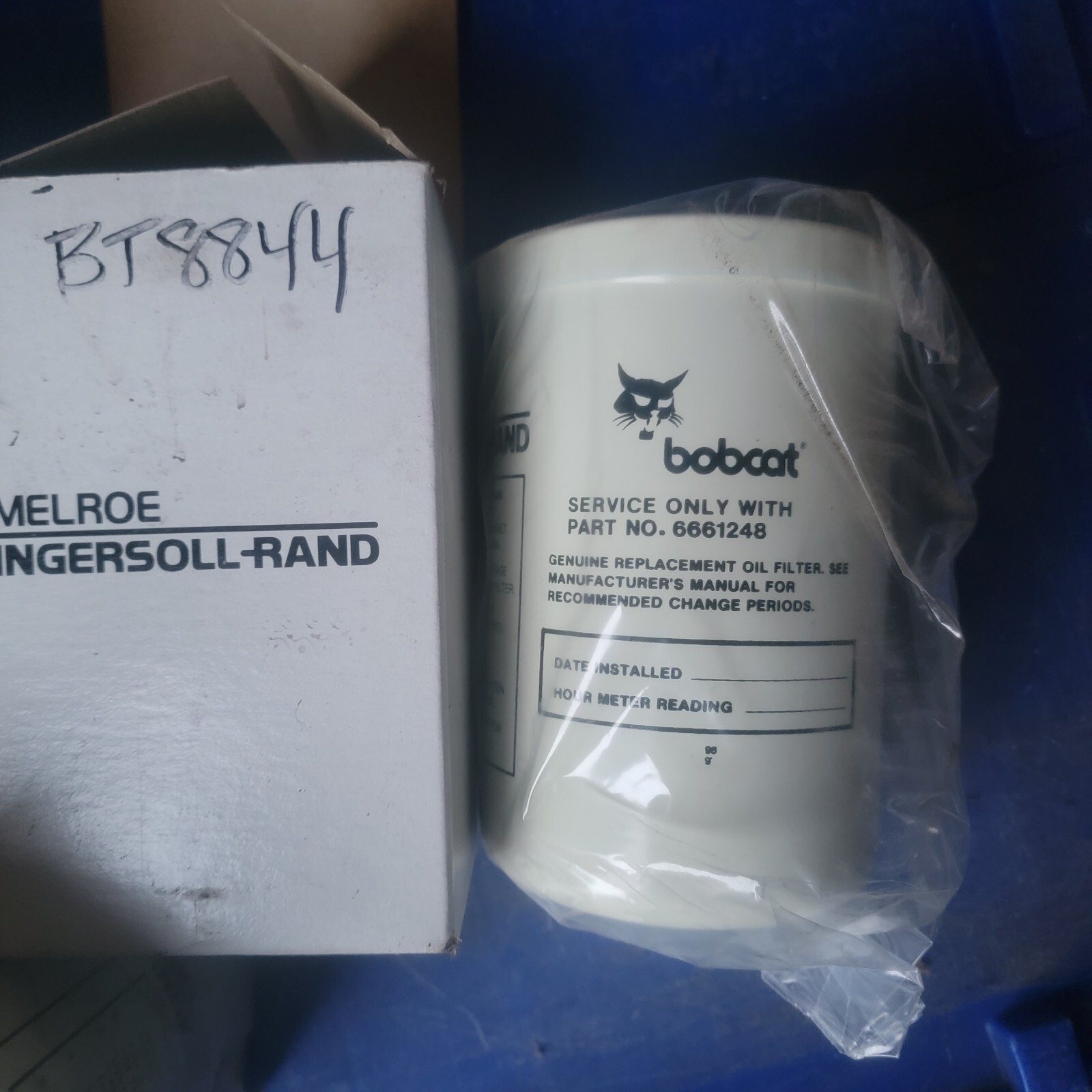 Genuine Bobcat 6661248 Hydraulic Oil Filter S175 S185 S250 T190 T250 ...