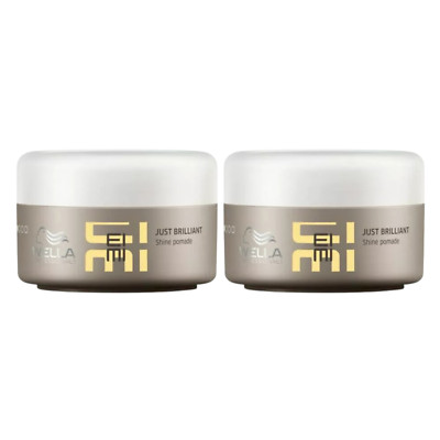 WELLA EIMI JUST BRILLIANT STRONG POMADE 75 ML X 2 | eBay Australia
