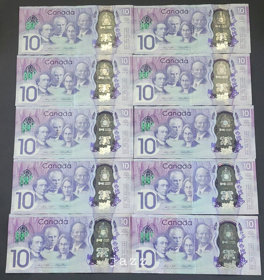 1817-2017 Canada 10 Ten Dollars P112 Commemorative Polymer | eBay