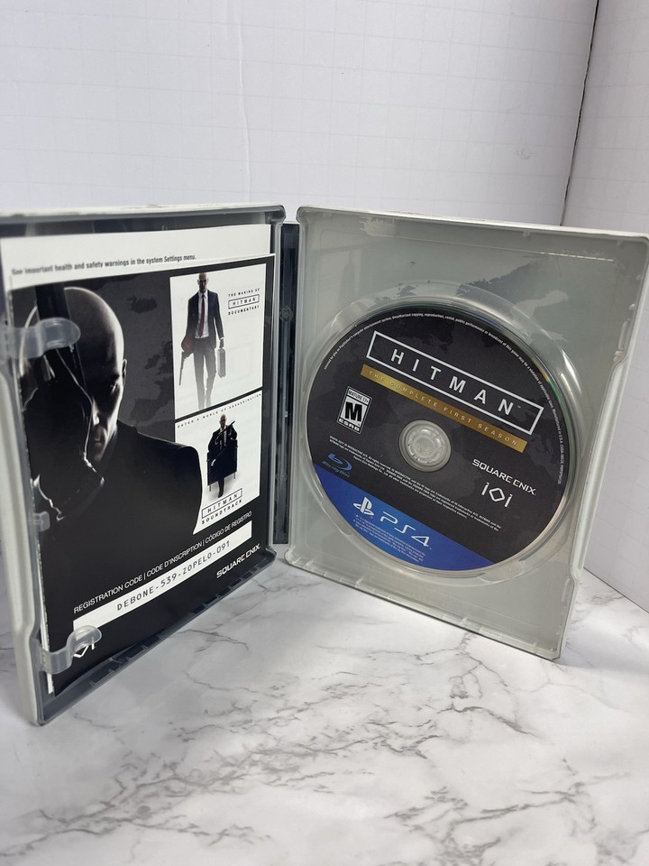 Hitman The Complete First Season Playstation PS4 Steelbook - Complete ...